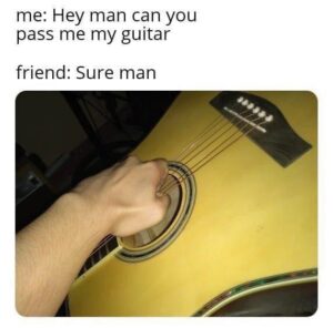 100+ Guitar Memes That Are Actually Funny ( 2023)