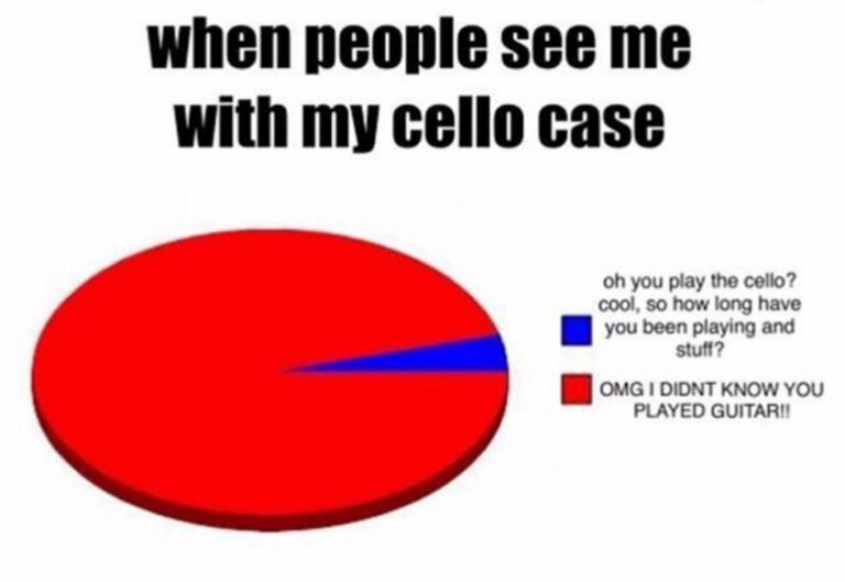 100+ Hilarious Cello Memes, Jokes & Puns That'll Resonate With Every ...