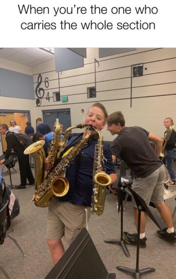 120+ Saxophone Memes, Jokes & Puns That'll Jazz Up Your Day With Laughter