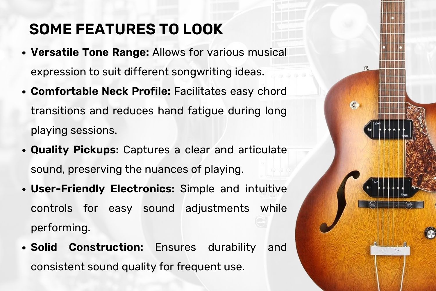 15 Best Electric Guitars For Singer-Songwriters