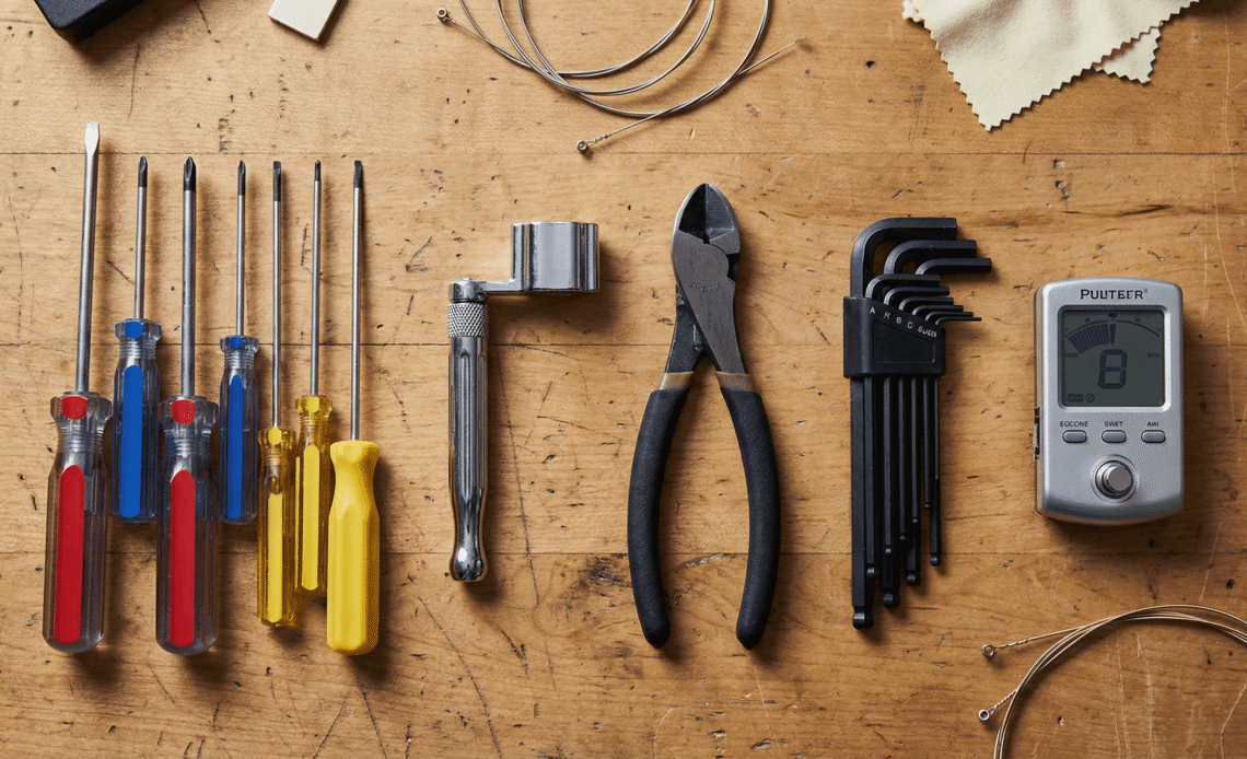 5 Essential Tools Every DIY Guitar Repair Enthusiast Needs